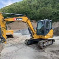 China Diesel Engine Used Mini Excavator Digger XCMG XE60DA Hydraulic Crawler Excavator for sale