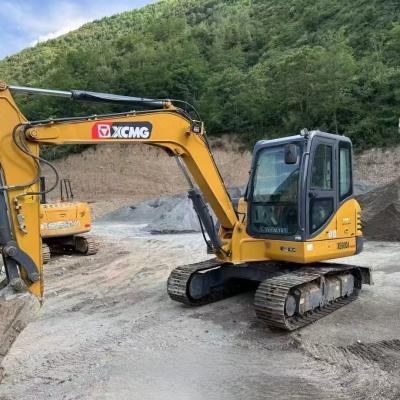 China Diesel Engine Used Mini Excavator Digger XCMG XE60DA Hydraulic Crawler Excavator for sale