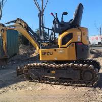 China XCMG XE17U Hydraulic Mini Excavator Second Hand For Mining Construction for sale