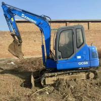China 35.5kw Crawler Used Construction Machinery Second Hand Excavator TRONG GC68 for sale