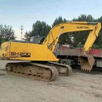 China SUMITOMO SH200 Used Crawler Excavator 103kW Excavation Equipment Low Consumption for sale