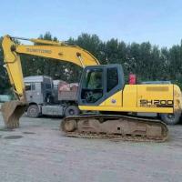 China SUMITOMO SH200 Used Crawler Excavator 103kW Excavation Equipment Low Consumption for sale