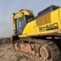 China Used Construction Equipment Big Excavator SUMITOMO SH480 For Material Handling for sale