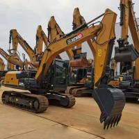 China Heavy Duty Used XCMG XE135 Hydraulic Excavator Machine With Crawler Track for sale