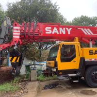 China Sany 750 Used Truck Crane 75 Ton Capacity Construction for sale