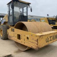 China Ergonomic Single Drum Old Road Roller Used SEM 522 Roller 140 kW for sale