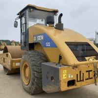 China Second Hand Road Roller SEM 522 50Hz Vibration For Road Construction for sale