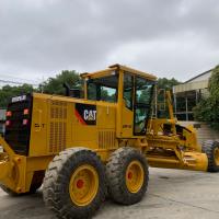 China Landscaping Caterpillar CAT 140H Motor Grader Second Hand 138KW Precise Grading for sale