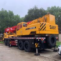 China 75 Ton Loading Used Sany 750 Crane Construction Hydraulic Second Hand Truck Crane for sale