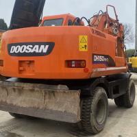 China City Building Used DOOSAN Excavator Doosan 150w-7 Second Hand Hydraulic Excavator for sale