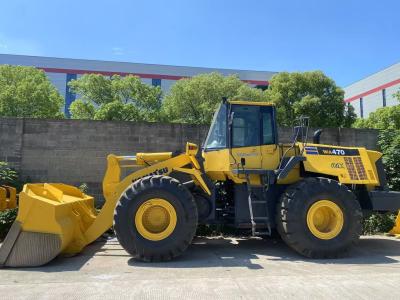 China Used Komatsu WA470-8M0 Wheel Loader with 1 Year Warranty and 3.60 - 5.20 m³ Bucket Capacity for sale