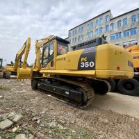 China 2024 Used Komatsu PC350 Excavator with 24ton Working Weight 2.66m³ Bucket Capacity and 5.5km/h Maximum Walking Speed for sale