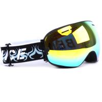 China Luxury Magnetic Snow Goggles Lightweight  High Density Ventilated Face Foam for sale