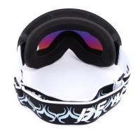 China Luxury Magnetic Snow Goggles Lightweight  High Density Ventilated Face Foam for sale