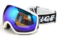 China High Tech Mirrored Ski Goggles , Frameless Ski Goggles Low Light Transmission for sale