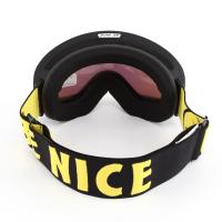 China Winter Sports Rimless Mirrored Ski Goggles Two Ways Smooth Venting OEM Service for sale