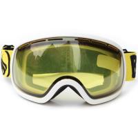 China Yellow Color Mirrored Ski Sunglasses Soft Tpu Frame Material Optically Precise for sale