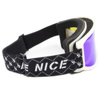China Adjustable Mirrored Snow Goggles Multi Coloured REVO Scratch Resistance for sale