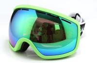China Windproof Ski Goggles Three Layer Foam Thickness 15mm Stylish Unisex Design for sale
