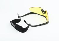China Yellow Mirrored Safety Glasses , Ultraviolet Protection Glasses Durable Flexible for sale