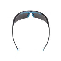 China Black Color Sport Goggle Glasses Lightweight Flexible Anti Violet Ray Lens for sale