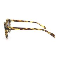 China Round Fashion Sunglasses Polarized Tortoise Acetate Sunglasses For Eye Protect for sale