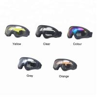 China Anti Fog Motocross Goggles , Windproof Motorcycle Glasses For Racing for sale