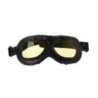 China Motorcycle Helmet Soft Goggles Vintage Pilot Biker Glasses Protective Gear Gafas for sale