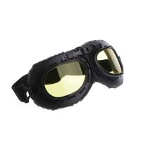 China Motorcycle Helmet Soft Goggles Vintage Pilot Biker Glasses Protective Gear Gafas for sale