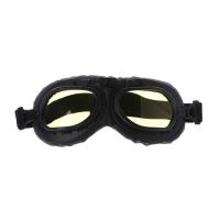 China Motorcycle Helmet Soft Goggles Vintage Pilot Biker Glasses Protective Gear Gafas for sale