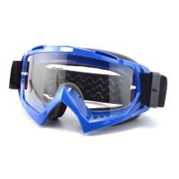 China Scratch Resistance Motocross Goggles Muliple Color TPU Frame Optically Precise for sale