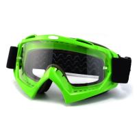 China Scratch Resistance Motocross Goggles Muliple Color TPU Frame Optically Precise for sale