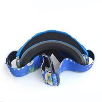 China Comfortable Motocross Goggles UV400 Protection With Anti Slip Silicone Strap for sale