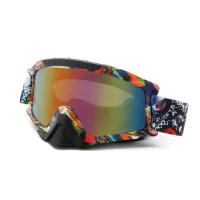 China High Density Off Road Goggles , Motocross Glasses Explosion Proof PC Lens for sale