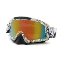 China High Density Off Road Goggles , Motocross Glasses Explosion Proof PC Lens for sale