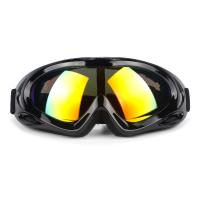 China Elastic Strap Vintage Moto Goggles , Motocross Roll Off Goggles Good Toughness for sale