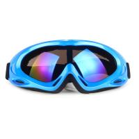 China Elastic Strap Vintage Moto Goggles , Motocross Roll Off Goggles Good Toughness for sale