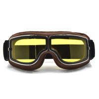 China Dustproof Motorcycle Helmet Goggles , Motorcycle Riding Goggles Foldable Design for sale