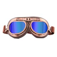 China Wear Resistant Motorcycle Protective Goggles With Soft Non Slip Cushion for sale