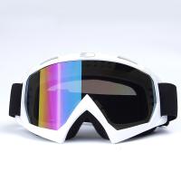 China Durable Custom Motocross Goggles Weight 120g Reduced Glare Customzied Color for sale