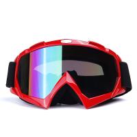 China Durable Custom Motocross Goggles Weight 120g Reduced Glare Customzied Color for sale