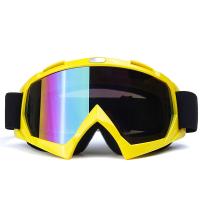 China Durable Custom Motocross Goggles Weight 120g Reduced Glare Customzied Color for sale