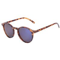 China Round Shape Lifestyle Sunglasses Customized Logo Mirror Coating Hd Vision Lenses for sale