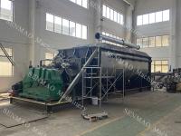 China Vacuum Paddle Rotary Paddle Dryer with PLC Control for sale