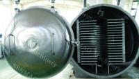 China PLC Control System Vacuum Drying Machine Round Fruit Chemical Freeze Dryer for sale