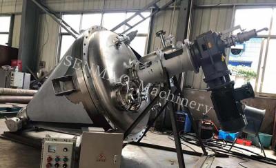 China Helical Mixing Vacuum Drying Machine Rotary Ribbon Dryer GMP Standard for sale