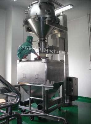China 1.1kw Auxiliary Equipment Hopper Lifting Machine For Foodstuff Industry for sale
