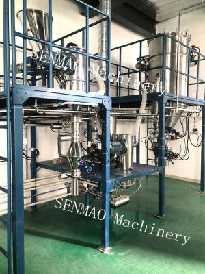China 100-500kg/h Stainless Steel Powder Granulating Machine for sale