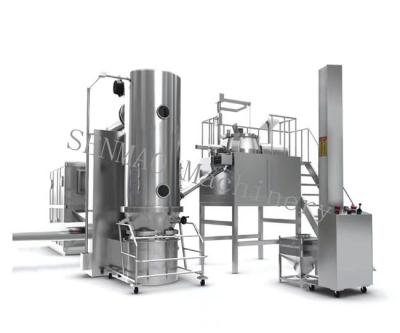 China 200mm Roller Diameter instant tea powder Efficiency Dual Rollers 100-500kg/h for sale