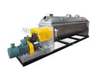 China Variable Frequency Rotary Vacuum Paddle Dryer Adjustable Rotation Speed for sale